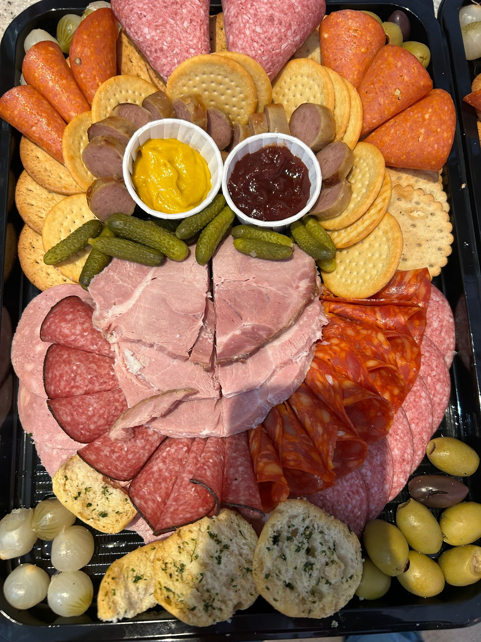 Deluxe Meat Platter | Mrs Browns Bakery Plymouth | Fresh Deli Meat ...