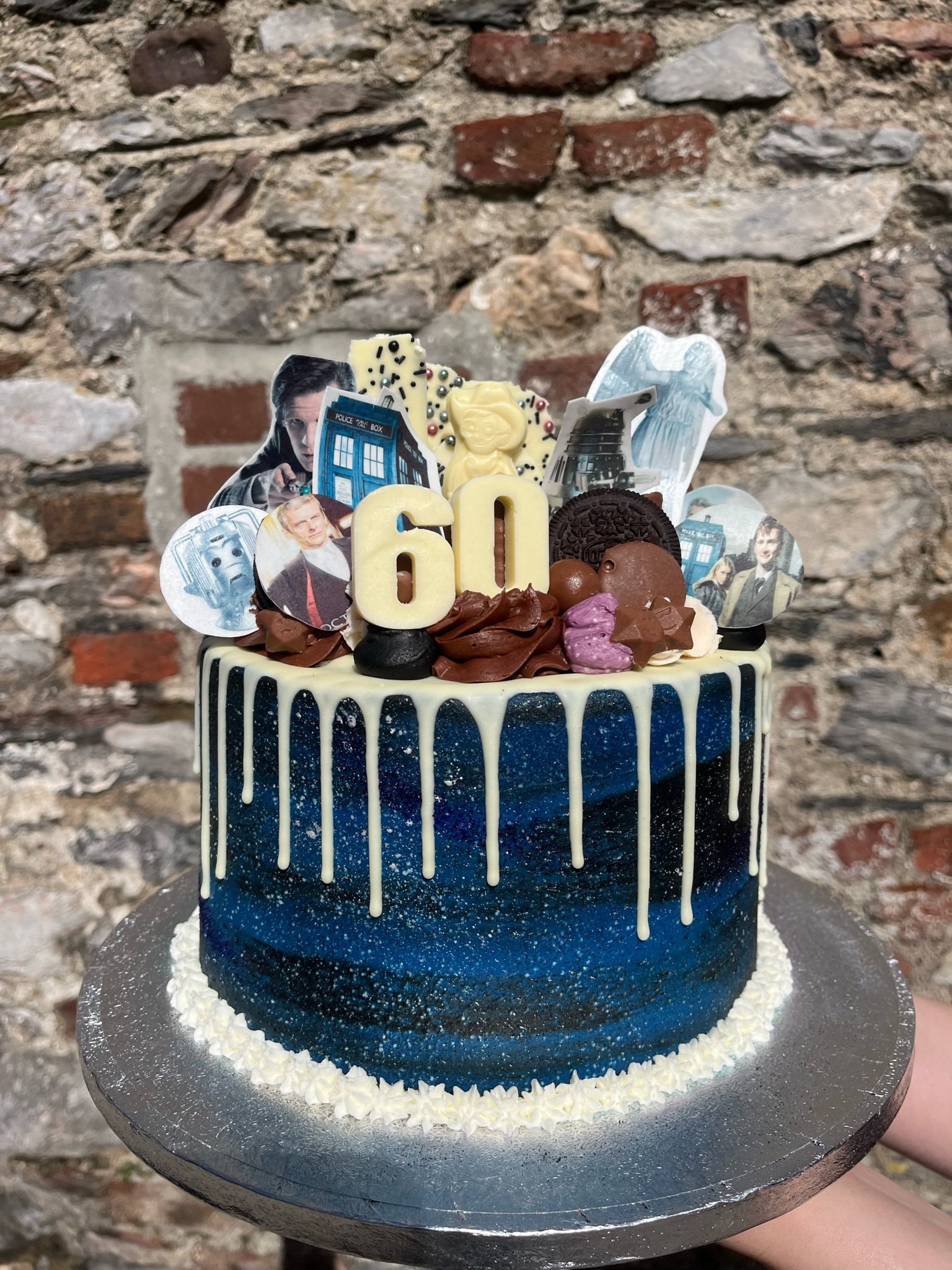 Whimsical Doctor Who-Themed Celebration Cake | Order Online for ...